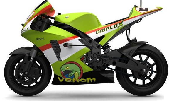 Venom GPV-1 Pro 1/8 Scale Motorcycle Kit - House of RC